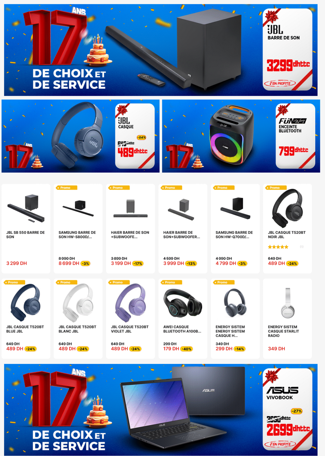 Promotion Electroplanet 17 anniversary 2025