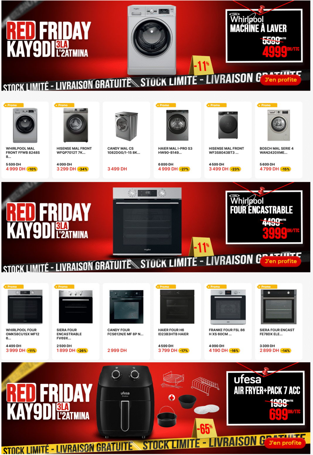 Promotion Electroplanet RED Friday 2025